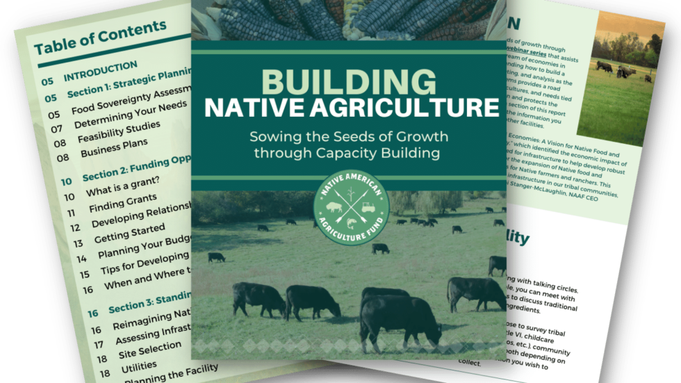 Resources - Native American Agriculture Fund